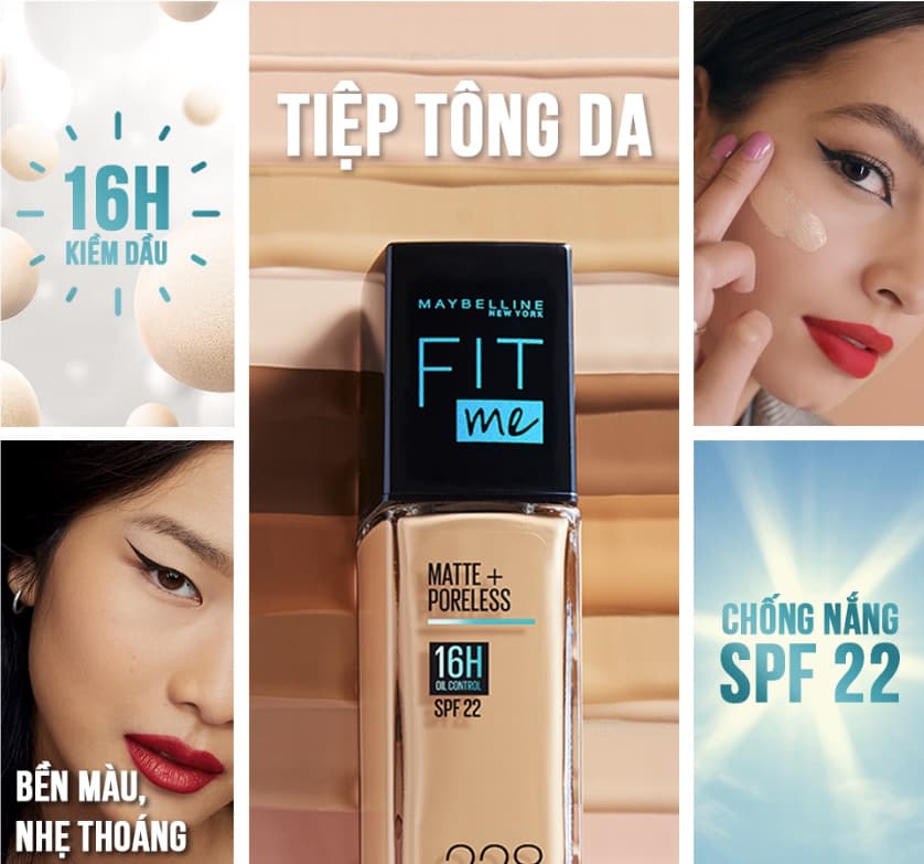 Kem Nền Fit Me Màu Nào đẹp Cách Chọn Màu Kem Nền Phù Hợp Với Từng Tone Da