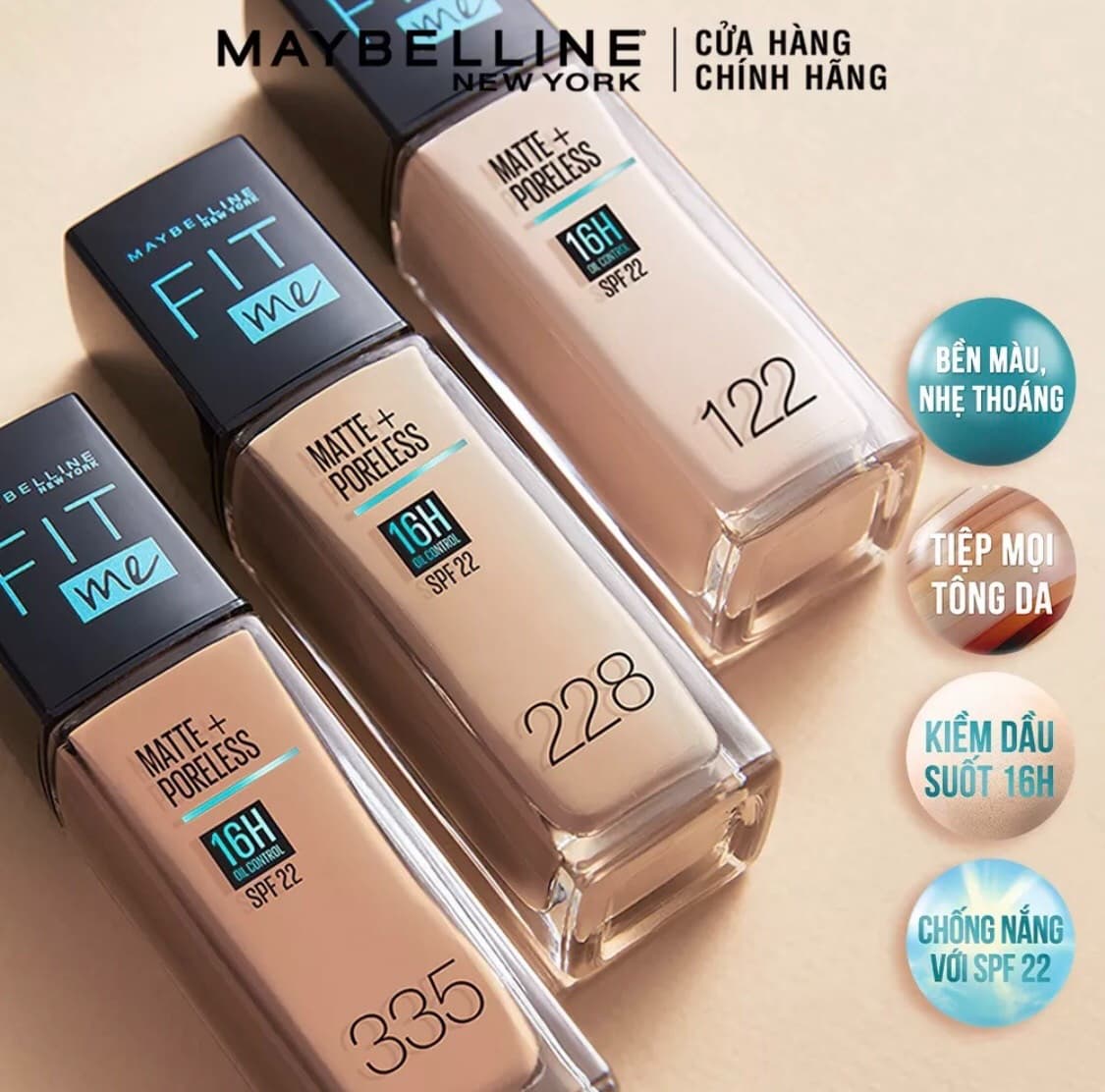 Kem Nền Fit Me Màu Nào đẹp Cách Chọn Màu Kem Nền Phù Hợp Với Từng Tone Da