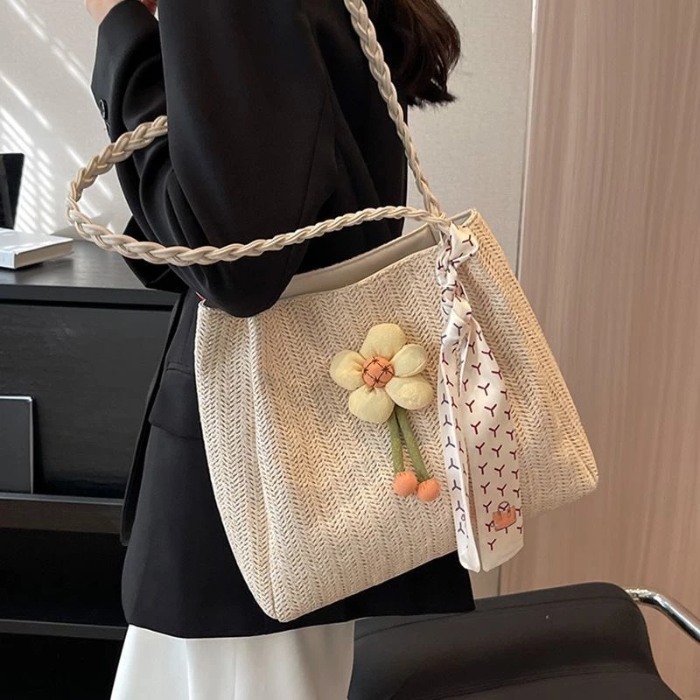 TOP 7 túi cói đi biển chụp ảnh cực đẹp, phối đồ cực xinh